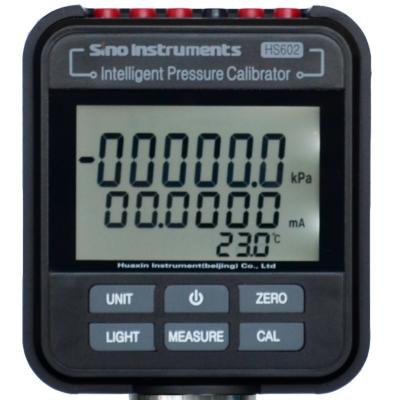 China HS602 Intelligent Pressure Calibrator 0.025% F.S Accuracy 24V DC 4-20mA HART for sale