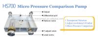 China HS700 Vacuum Pressure Calibration Pump 0.01mbar Resolution Stainless Steel Output for sale
