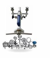 China HS703 Pneumatic Comparison Test Pump 60bar Air Media 2.6kg Portable Calibration for sale
