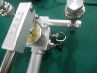 China HS703 Pneumatic Comparison Test Pump 60bar Air Media 2.6kg Portable Calibration for sale