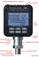 China Intelligent Pressure Calibrator 0.025% Accuracy 2500bar for Gas Oil Water Pressure Monitoring for sale