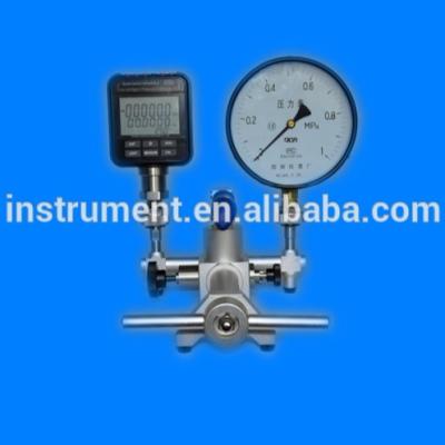 China Portable Pneumatic Hand Pump for Low Pressure/Vacuum Calibration -0.95-60 bar Range for sale
