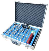China Portable Hydraulic Pressure Test Pump 0-700 bar 2.6kg HS711A Adjust Resolution 0.1kPa for sale