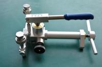 China HS703 Pneumatic Pressure Gauge Calibrator 286x198x140 mm Lab Machine 60bar for sale