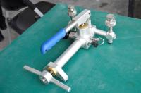 China HS703 Pneumatic Pressure Gauge Calibrator 286x198x140 mm Lab Machine 60bar for sale