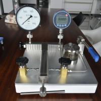 China 2500bar Hydraulic Hand Pump for High Pressure Calibration 25 Transformer Oil for sale
