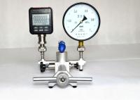 China HS703 Pneumatic Pressure Test Pump 60 bar Portable Calibration Pump with 0.1mbar Resolution for sale
