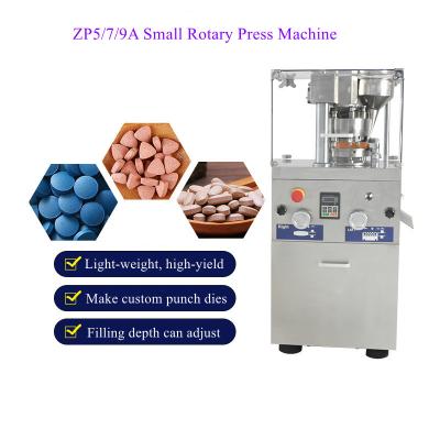 China Small Pharmaceutical Candy Tablet Press Machine Rotary Pill Pressing Machine for sale