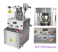 China 60KN Pressure Pill Tablet Press Machine 2.2kw With 9 Punches Station for sale