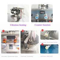 China 60KN Pressure Pill Tablet Press Machine 2.2kw With 9 Punches Station for sale