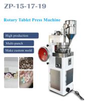 China Rotary Large Tablet Powder Press Machine 19 Punches For Disinfection Camphor for sale