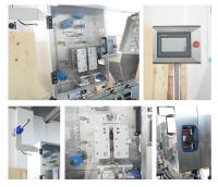 China Auto Tablet Bottle Packing Machine 220V 50hz Desiccant Feeding Machine for sale