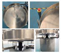 China 220V 50Hz Tablet Bottle Packing Machine Disc Type Glass Plastic Bottle Feeding Machine for sale