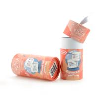 China Custom CMYK Cardboard Paper Tube Cosmetic Packaging Shampoo Round Tube 500pcs MOQ for sale