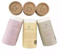 China Airtight Cardboard Tube Containers CMYK Custom Printed Paper Tubes 157gsm Food Grade for sale
