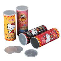 China Custom Paper Tube Food Packaging with Aluminum Foil Liner 2000pcs MOQ for sale