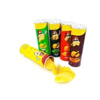 China Custom Paper Tube Food Packaging with Aluminum Foil Liner 2000pcs MOQ for sale