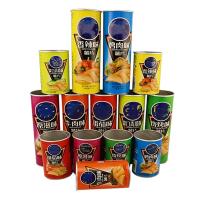 China Custom Paper Tube Food Packaging with Aluminum Foil Liner 2000pcs MOQ for sale