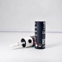 China Custom Child Resistant Round Paper Tube Packaging 32mm x 100mm with Lock Button for sale
