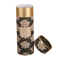 China Custom Biodegradable Paper Tube Packaging for Tea Cylinder 80mm Diameter for sale