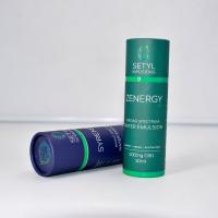 China 30ml CBD Essential Oil Paper Tube Eco Friendly Cylinder Packaging 38mm x 117mm for sale