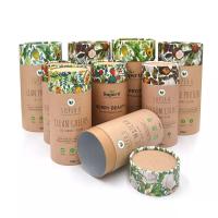 China Biodegradable Airtight Food Grade Paper Tube Packaging 1000pcs Custom Size for sale