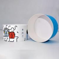 China Custom Printed Paper Tube Packaging Round Cylinder 157gsm Art Paper 2mm Cardboard for sale