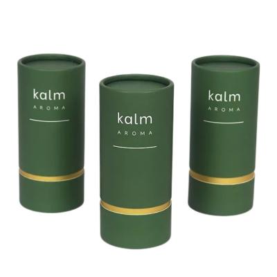 China Biodegradable Cosmetic Paper Tube Packaging for Essential Oil Bottle Custom Size 500pcs MOQ for sale