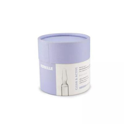 China Custom Cardboard CMYK Printing Paper Tube Cosmetic Packaging for Serum 500pcs for sale