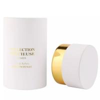 China White Cardboard Perfume Tube Packaging Flat Top Cosmetic Tube Box 500pcs MOQ for sale