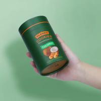 China Eco Friendly Round Cardboard Powder Container 100g Food Paper Tube with Metal Lid for sale