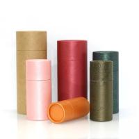 China Custom Recycled Cardboard Paper Tube Packaging Cylinder 50mm Diameter Eco Friendly Cosmetic Food Container for sale
