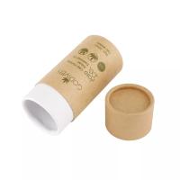 China Custom CBD Essential Oil Paper Tube Packaging Eco Friendly Kraft Tube 50ml for sale