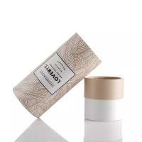 China Custom Printed Cylindrical Paper Tube Packaging Box for Toothpaste Cosmetics 500pcs MOQ for sale