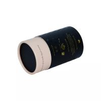 China Custom Eco Friendly Food Grade Cylinder Tube Packaging Tea Coffee 500pcs MOQ for sale