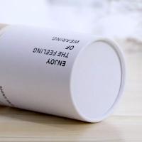 China Custom Eco Friendly Kraft Paper Tube Packaging for Cosmetics Perfume 500pcs MOQ for sale