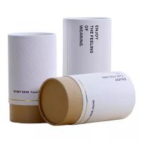 China Custom Eco Friendly Kraft Paper Tube Packaging for Cosmetics Perfume 500pcs MOQ for sale