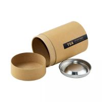China Kraft Paper Cylinder Container Packaging Eco Friendly Tea Packaging for sale