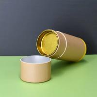 China Custom Airtight Paper Tube Container Cosmetic Cylinder Packaging 500pcs for sale