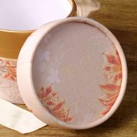 China Custom Elegant Tube Box with Ribbon Gift Packaging for Wedding Candy 500pcs MOQ for sale