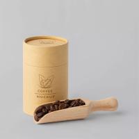 China Custom Kraft Paper Tube Packaging for Coffee Bean Cylinder Food Container Eco Friendly for sale