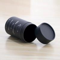 China 30ml Perfume Kraft Paper Tube Packaging with Custom Hot Stamping Logo for sale