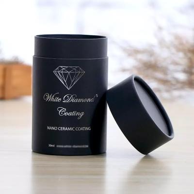 China 30ml Perfume Kraft Paper Tube Packaging with Custom Hot Stamping Logo for sale