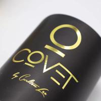 China Custom Gold Stamping Logo Cosmetic Paper Tube Packaging for Perfume Candle 50mm for sale