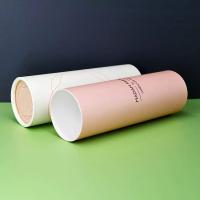 China Custom Eco Friendly Essential Oil Paper Tube Container Perfume Cylinder 50ml for sale
