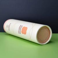China Custom Eco Friendly Essential Oil Paper Tube Container Perfume Cylinder 50ml for sale