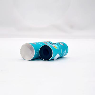 China Antirust Child Resistant Paper Tube Airproof Reusable Cardboard Roll Packaging Custom Diameter Height for sale