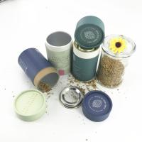 China Custom Kraft Cardboard Food Paper Tube Packaging Recyclable Cylinder 100mm for sale