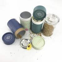 China Custom Kraft Cardboard Food Paper Tube Packaging Recyclable Cylinder 100mm for sale