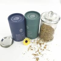 China Custom Kraft Cardboard Food Paper Tube Packaging Recyclable Cylinder 100mm for sale
